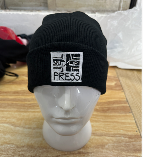 SLP Logo Knit Hat | Split/Lip Press