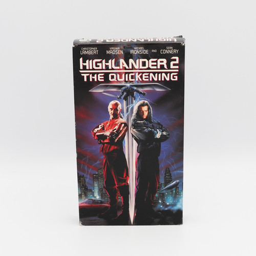 Highlander 2: The Quickening VHS 1991 | Retro Boyz
