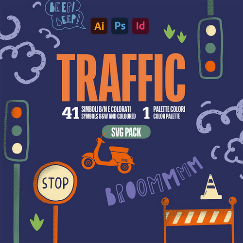 Traffic Pack SVG | Reber R41