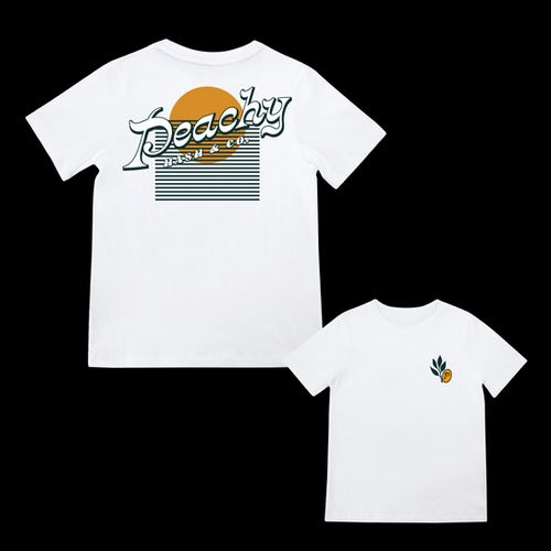 Classic Peachy Tee | Peachy Hash & Co.