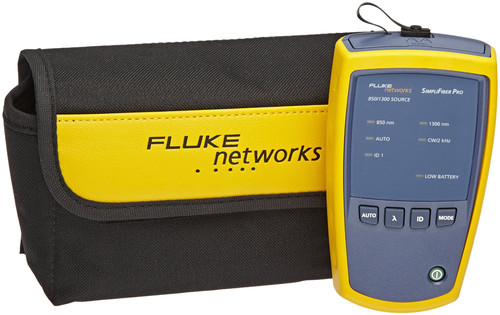 Fluke Networks SimpliFiber Pro MM 850/1300 LED Source w/SC | WECL Online