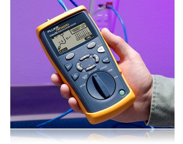 Fluke Networks CableIQ™ Qualification Tester | Fluke & FNet
