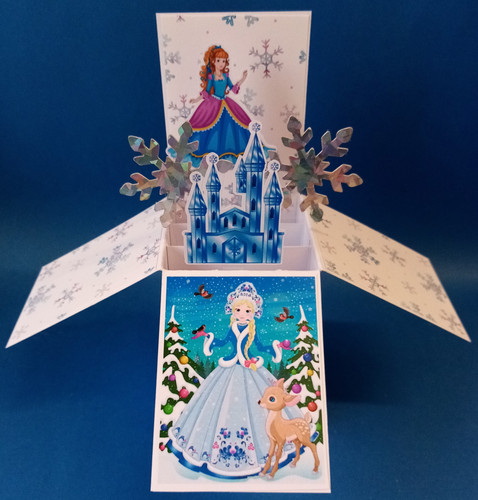 Princess Christmas Card | C K Cards