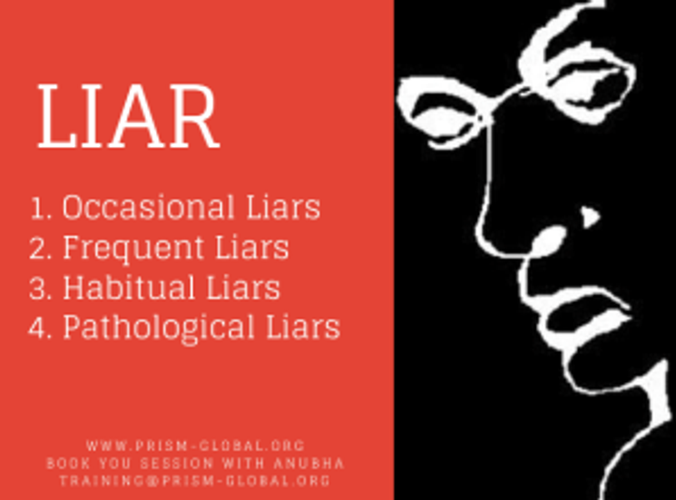 Liars : WHY & TYPES Liars : WHY & TYPES
