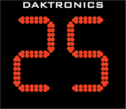 Daktronics BB-2114-PV Shot Clock Package - Hardwired | Scoreboard Ent