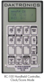 Daktronics RC-100 Handheld | Scoreboard Ent