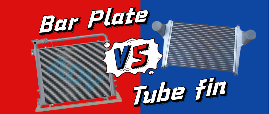 What's the difference between tube fin&bar plate heat exchanger