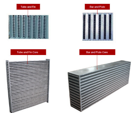 What's the difference between tube fin&bar plate heat exchanger