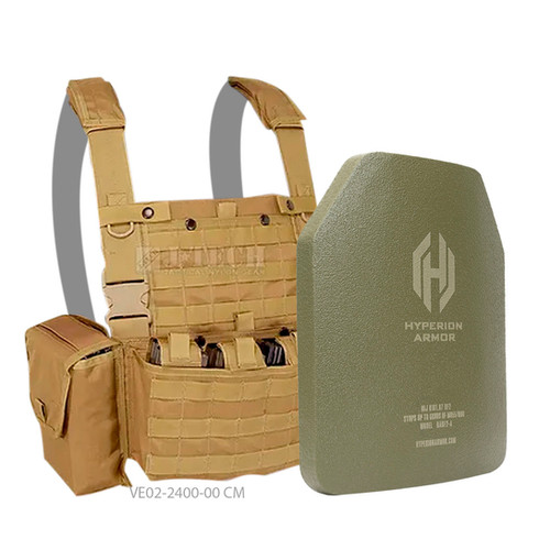 HYPERION ARMOR RF2/LEVEL III+ PLATE & CP-6 COMBAT CHEST RIG - CM ...