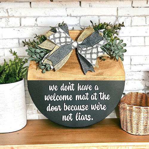 Liars Door Sign | PaintedPalette