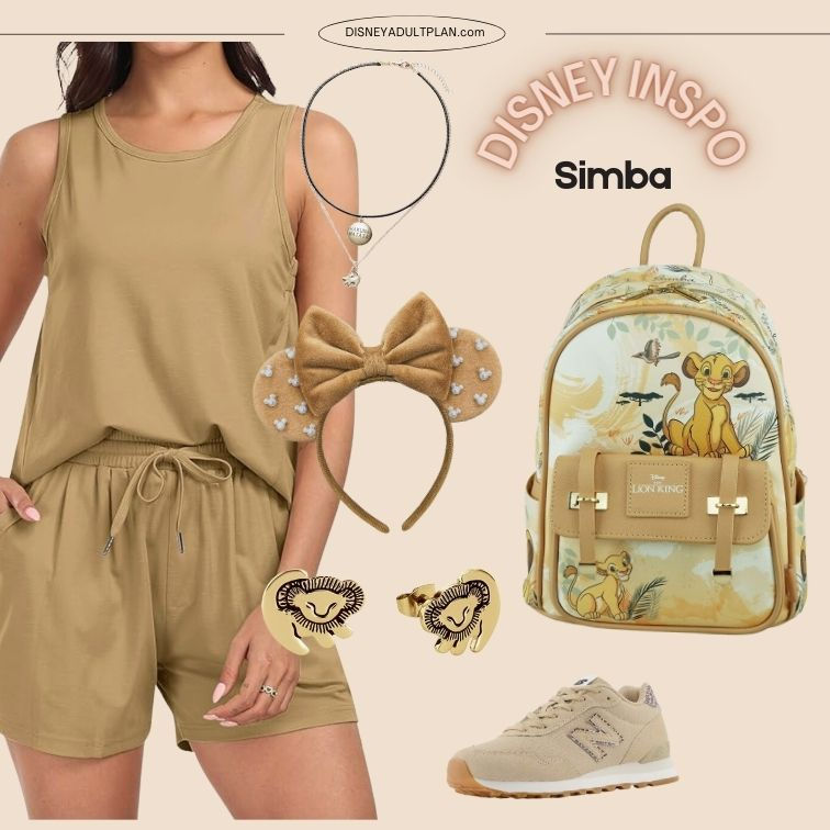 Lion King Disneybound Outfits for Animal Kingdom Park Day