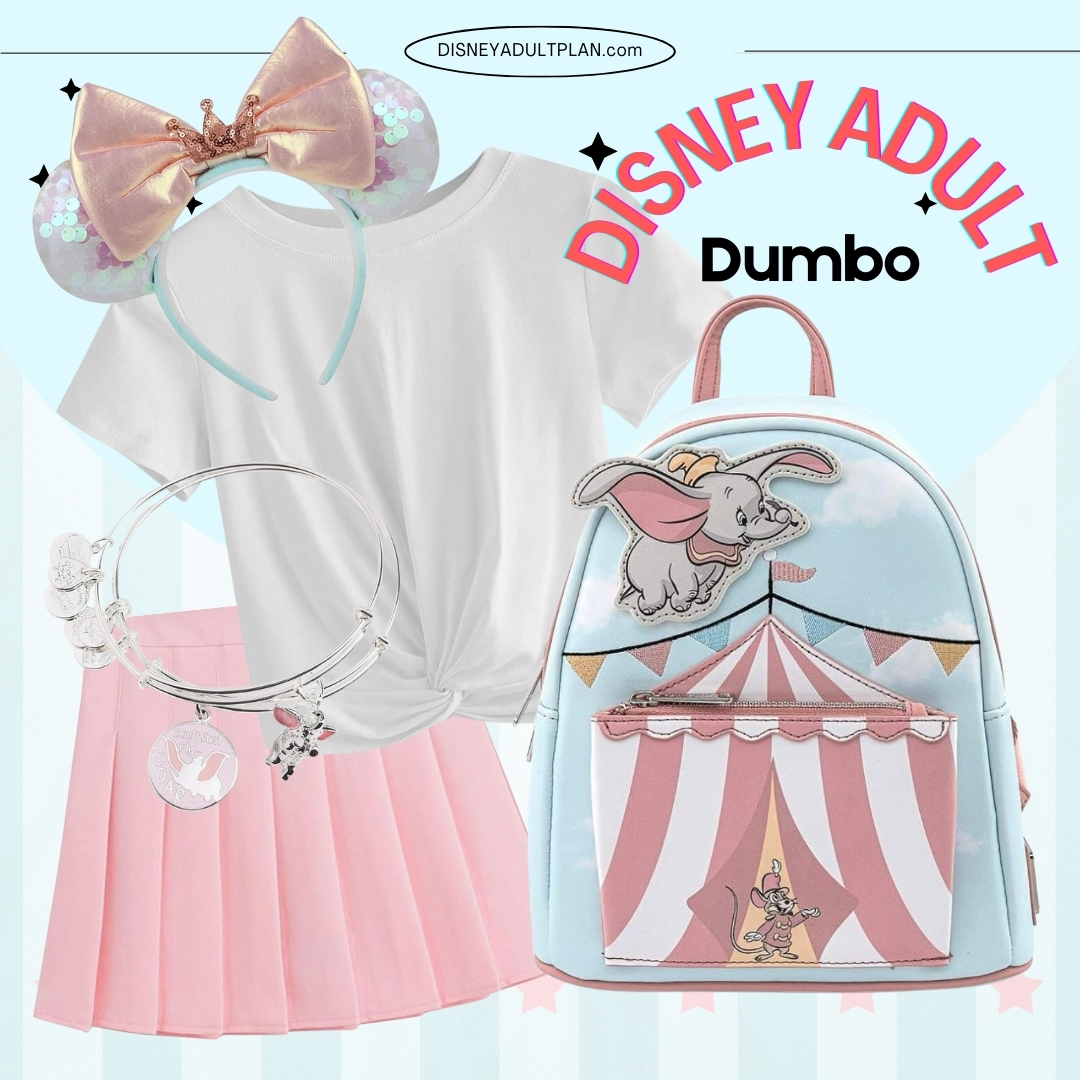 Whimsical Magic Kingdom Outfits Inspiration for a Day with Dumbo!