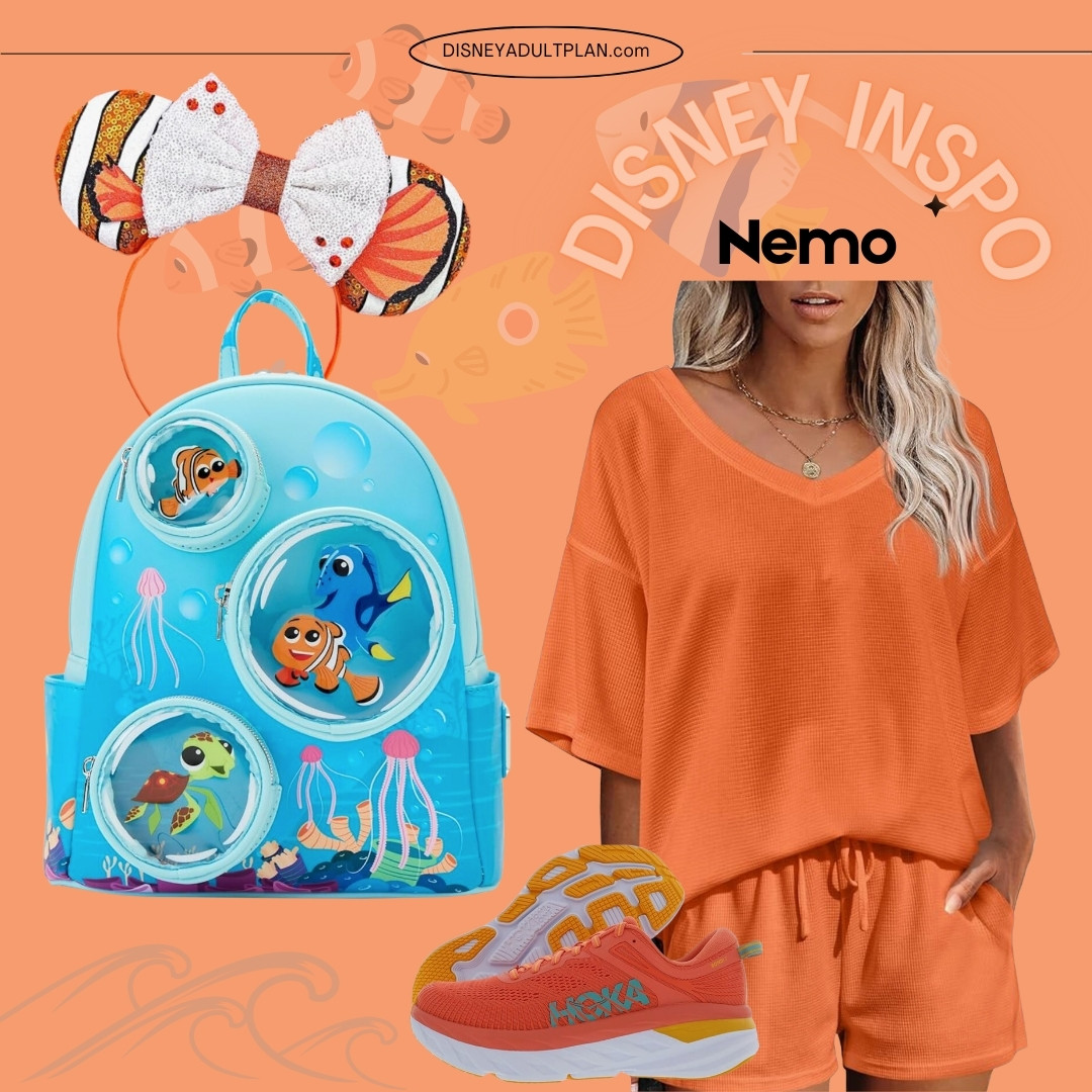 Nemo Disney Bounding Outfit for The Seas with Nemo & Friends