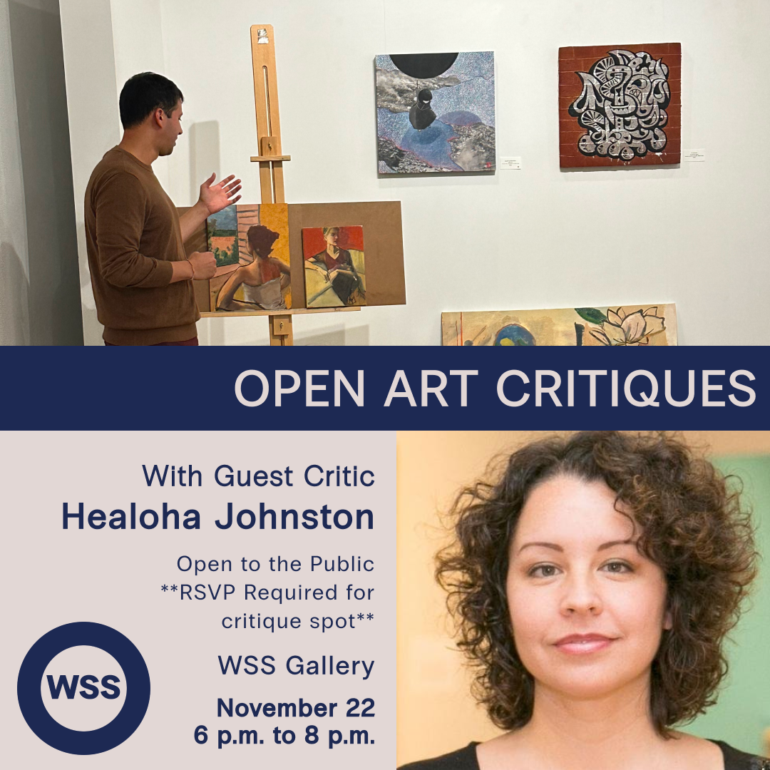 WSS Open Art Critiques - Fall Term #2 | WSS: DC Art School
