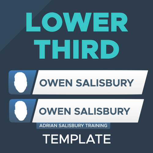 Lower Third Template | Owen Salisbury