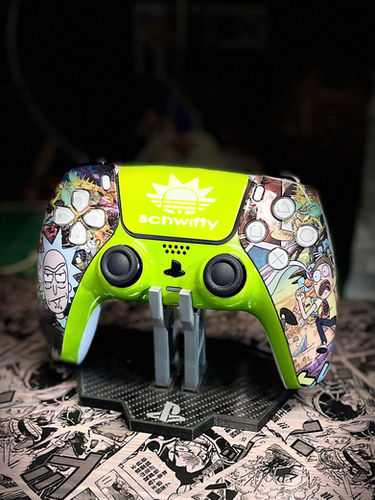 Rick and Morty Custom Controller | CesarsGarageDesigns