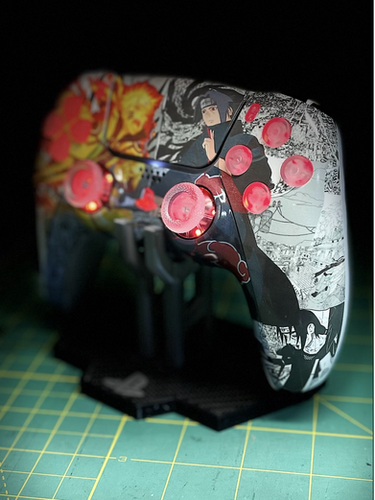 Naruto Vs Itachi PS5 Controller | CesarsGarageDesigns