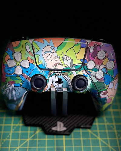 Rick And Morty PS5 Controller | CesarsGarageDesigns