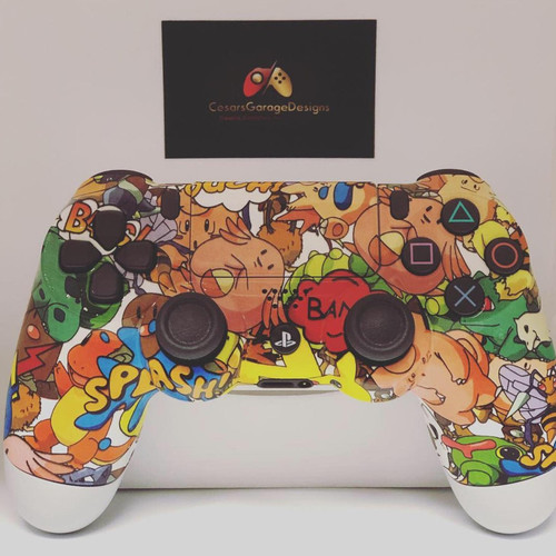 Pokemon PS4 Controller | CesarsGarageDesigns