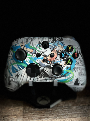 Bleach - Grimmjow Xbox Controller | CesarsGarageDesigns