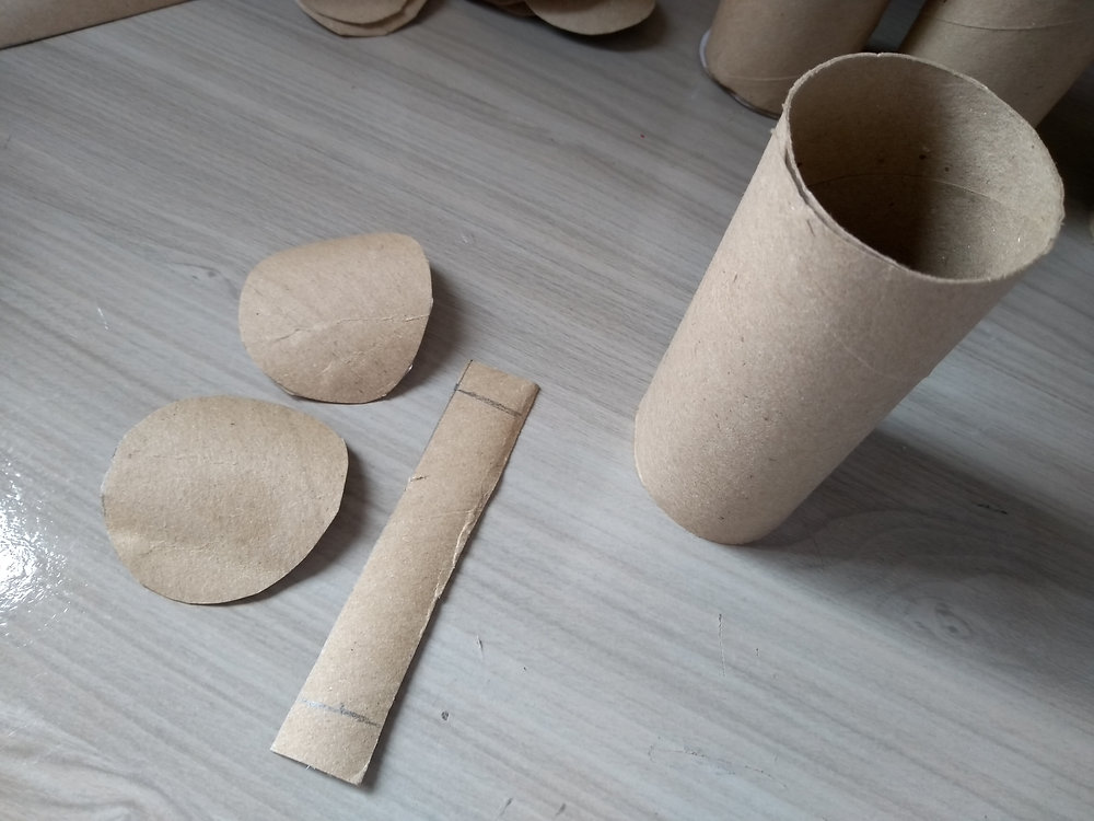 Construção de instrumentos musicais: caxixi