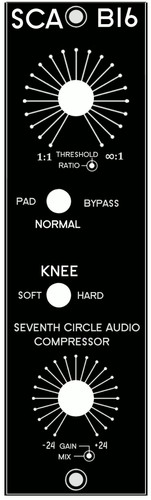 SCA B16-500 Series Compressor Module | Seventh Circle Audio | dbx 500 ...