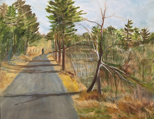 Winter Walk | Art with Lou Ann