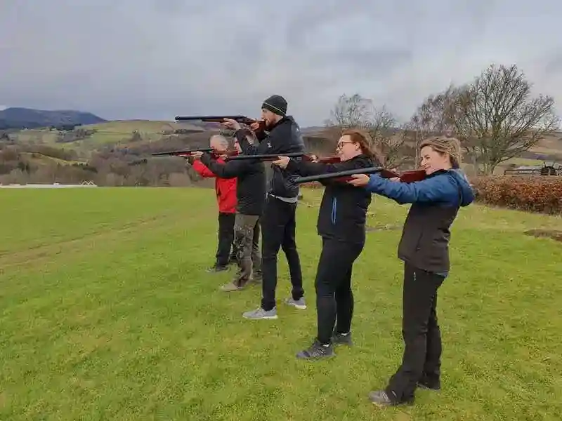 Laser Clay Shooting Team Building