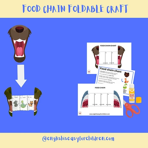 Food-Chain Foldouts | English Is Easy