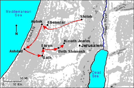 Poole on 1 Samuel 4:1: War with the Philistines!
