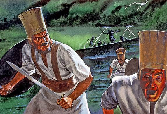 Poole on 1 Samuel 7:10, 11: Victory by Thunder