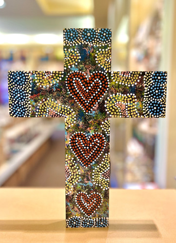 Large Aboriginal Cross | Cathedral Shop