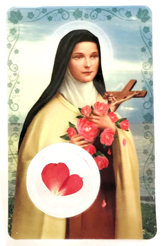 Prayer Card - St Therese of Lisieux | Cathedral Shop