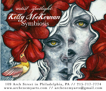 Arch Enemy Arts | Kelly McKernan, artist feature 2015