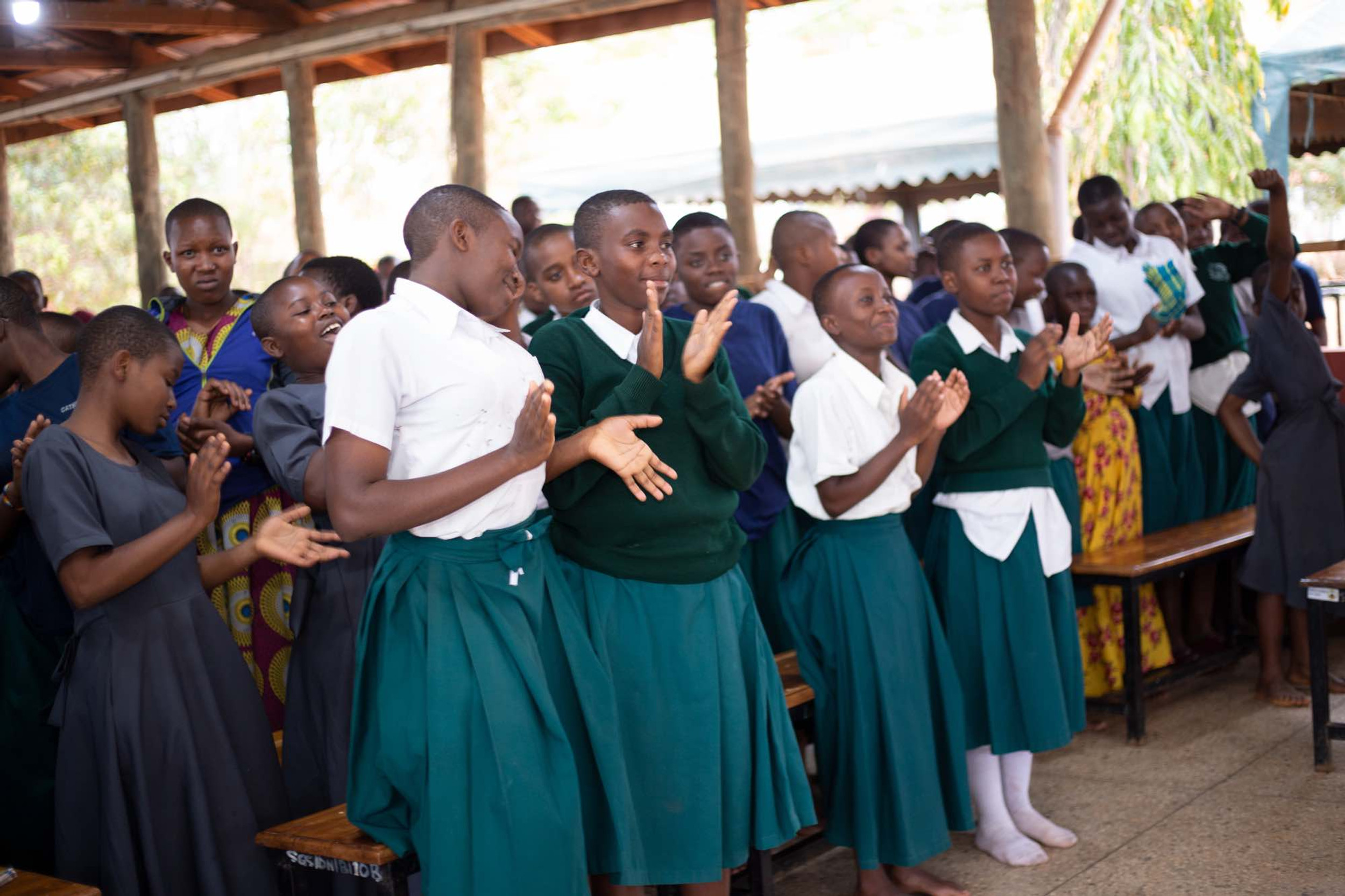 Empowered Girls Against Peer Pressure in Tanzania| Creative Action ...