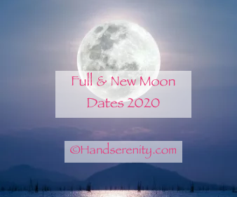 Full & New Moon Dates 2020