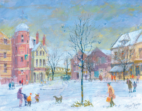 BN10 Barnes Bridge from Mortlake | Mountbatten Cards