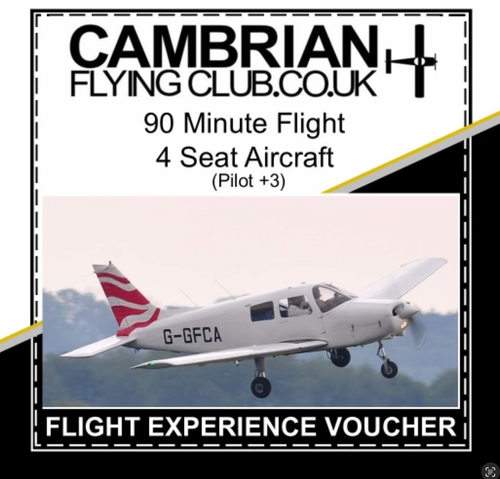 90 Minute Flight - - 4 Seat Aircraft - | CambrianFlyingClub