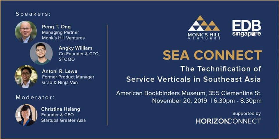 [SEA Connect] The Technification of Service Verticals in Southeast Asia