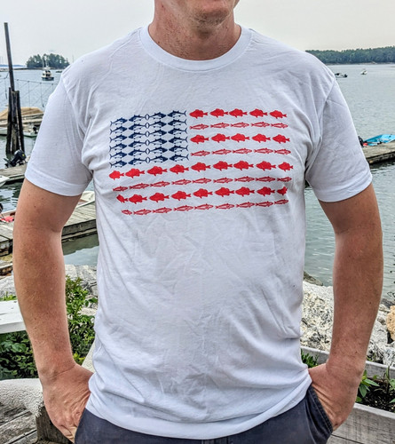Red White and Bluefin Tee | MCFA