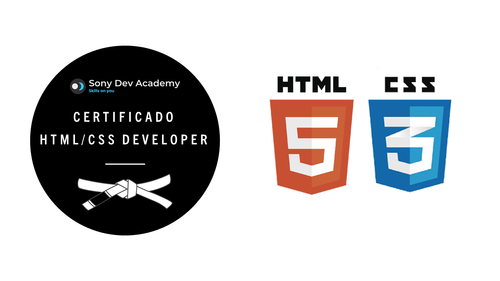 Certificado Html Css Developer Sony Dev Academy