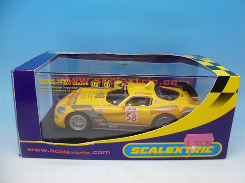 Scalextric C2795 Dodge Viper Competition Coupe Kenny Hawkins ...