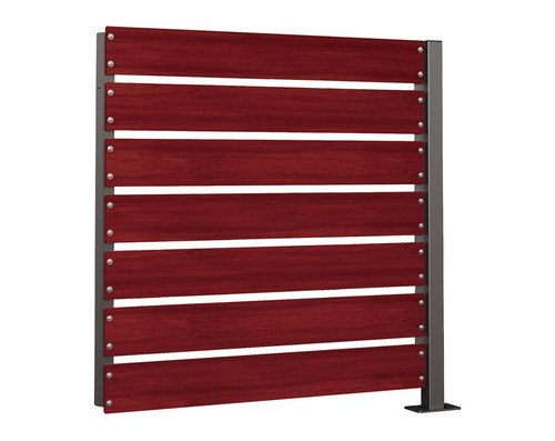 Front return cladding for Modulo wheelie bin enclosure | Urbanforte