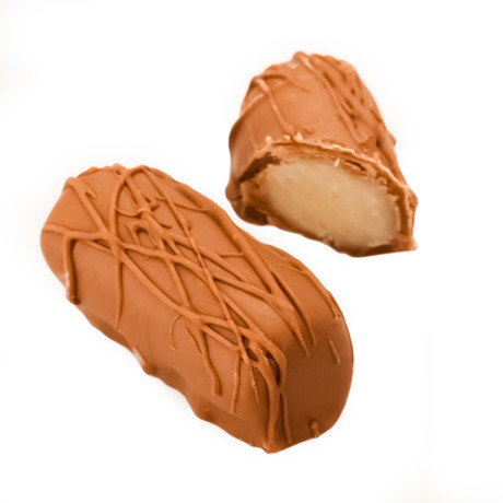 Milk Chocolate Marzipan Log | Tobermory Chocolate