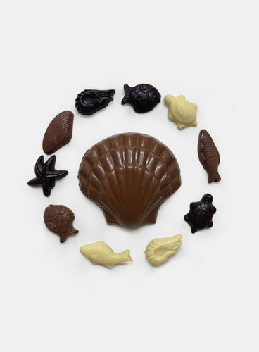 Milk Chocolate Clam 80g | Tobermory Chocolate