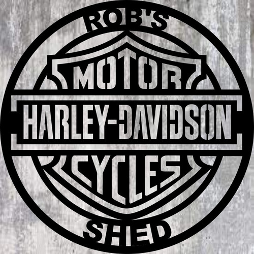 Buy: Custom Harley sign 2 | Perth Metal Art | 180AUD
