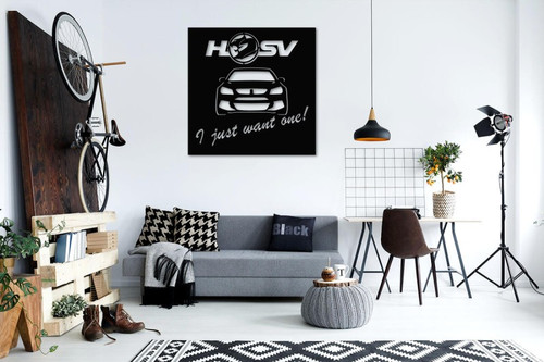 Buy: HSV sign 2 - I just want one! | Perth Metal Art | 224AUD