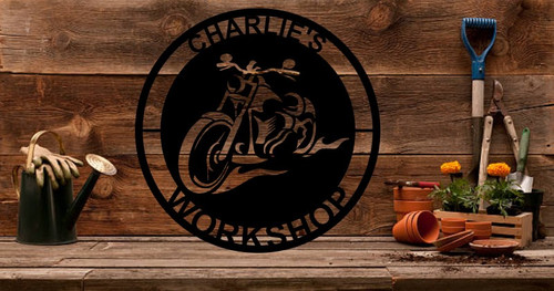 Buy: Custom Harley sign | Perth Metal Art | 180AUD