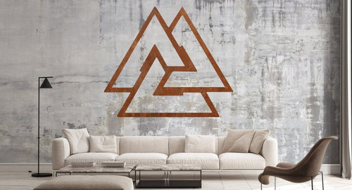 Buy: Valknut norse symbol | Perth Metal Art | 153AUD
