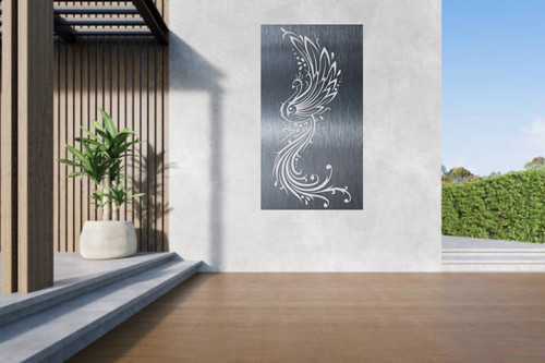 Buy: Deco Bird | Perth Metal Art | 158AUD